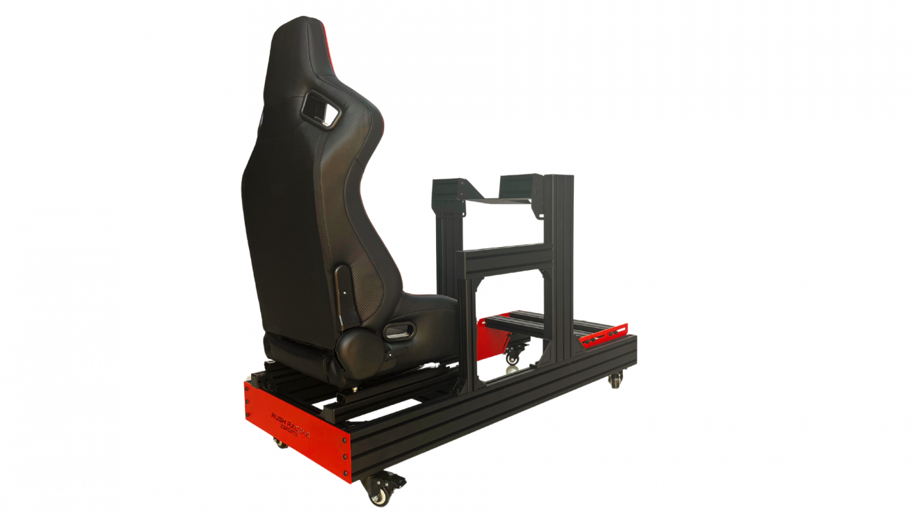 RR120 v2 Cockpit and Seat RED - Rush Racing Esports