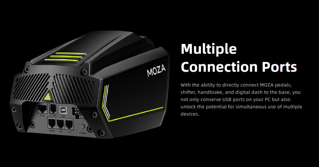 Moza R21 V2 Wheel Base - Rush Racing Esports