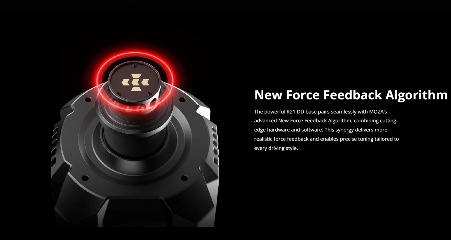 Moza R21 Ultra DD Wheel Base - Rush Racing Esports