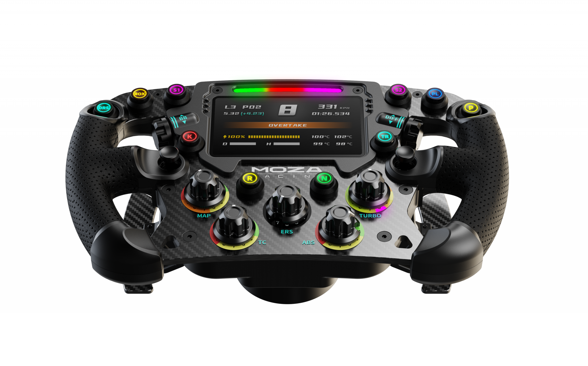 Moza FSR Formula Steering Wheel - Rush Racing Esports Shop