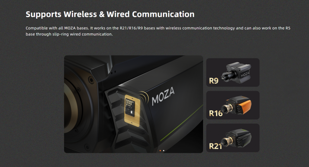 Moza RS V2 Steering Wheel - Rush Racing Esports