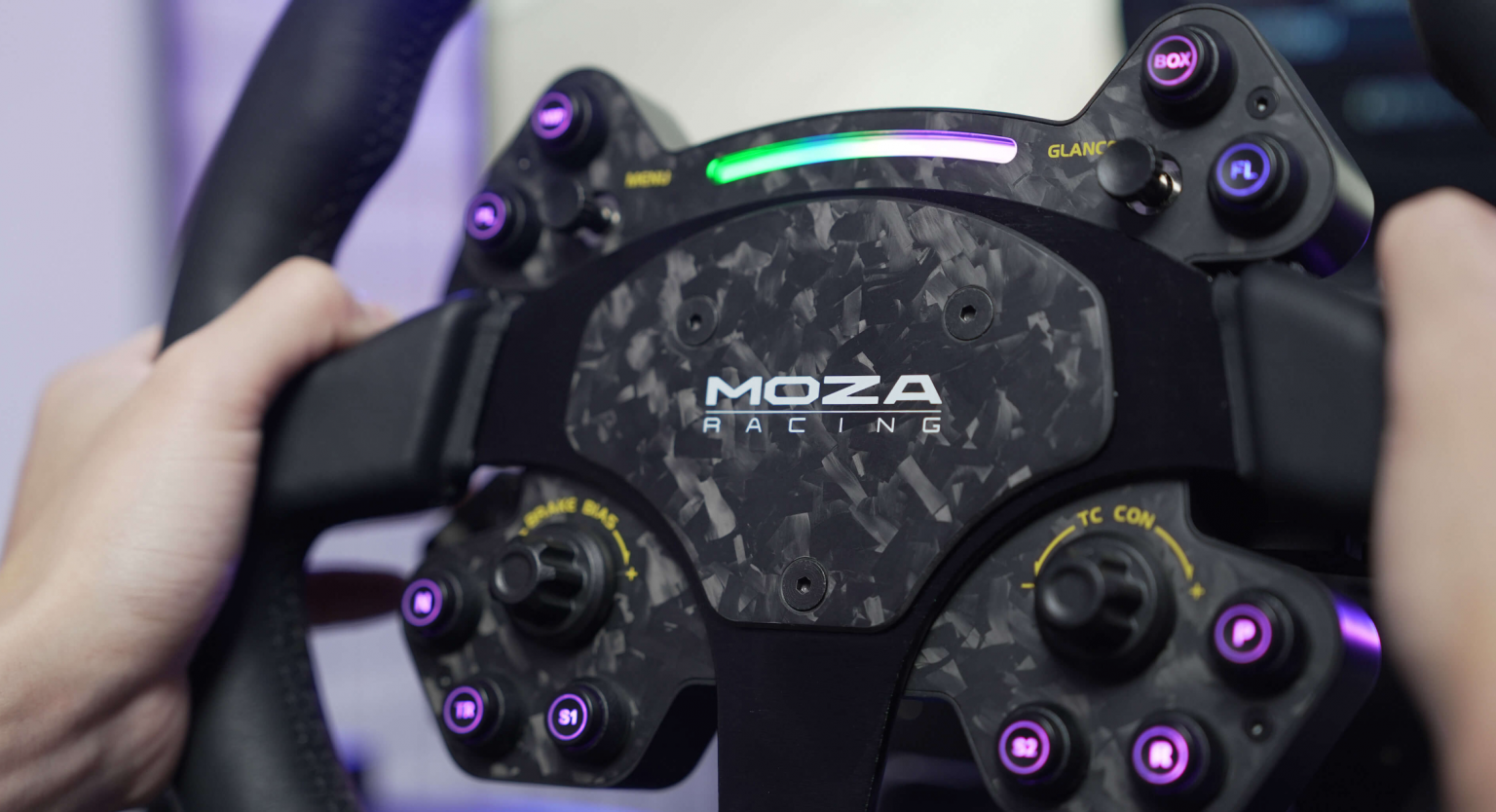 Moza RS V2 Steering Wheel - Rush Racing Esports