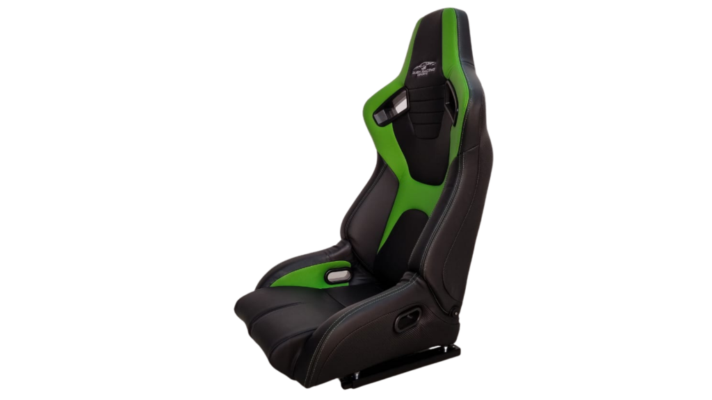 Rush Racing Seat - GREEN - Rush Racing Esports